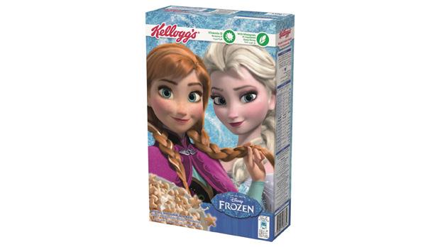 Magic at breakfast time with Frozen