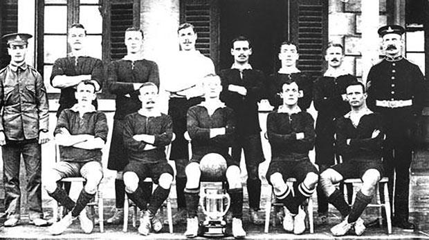 Navy overpower Army in memorable 1908 clash