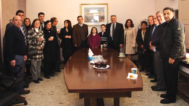 Celebration at Gozo hospital