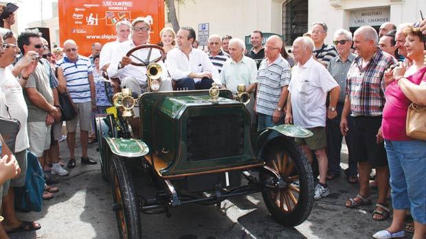 Malta's first car returns