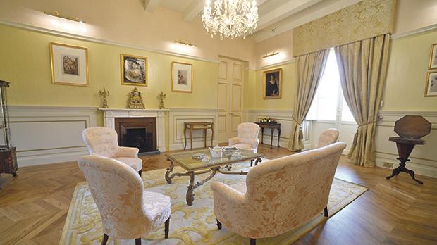 State rooms restored to 'former glory'