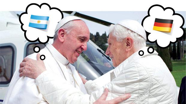 It’s a game of two popes