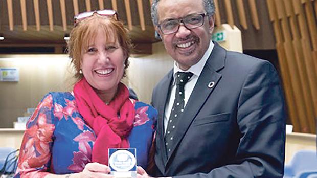Maltese doctor receives WHO Rewards for Excellence