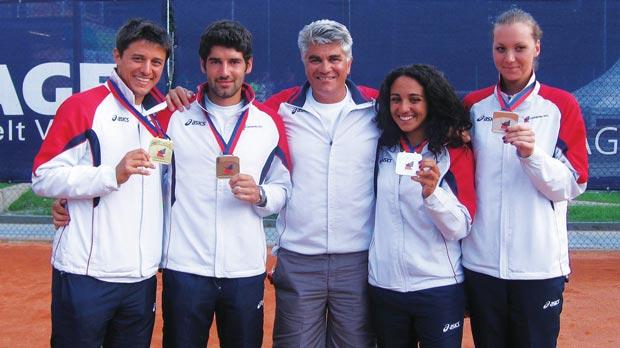 Girls doubles settle for silver