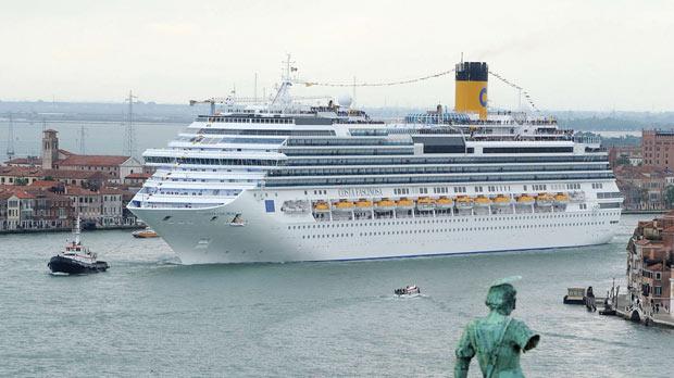 Costa ship is launched