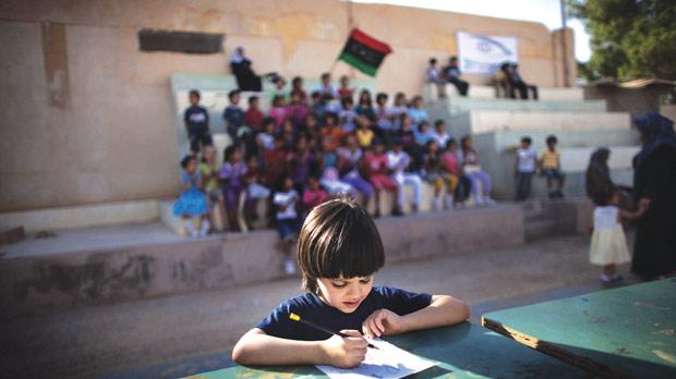 Libya’s children being harshly affected by war