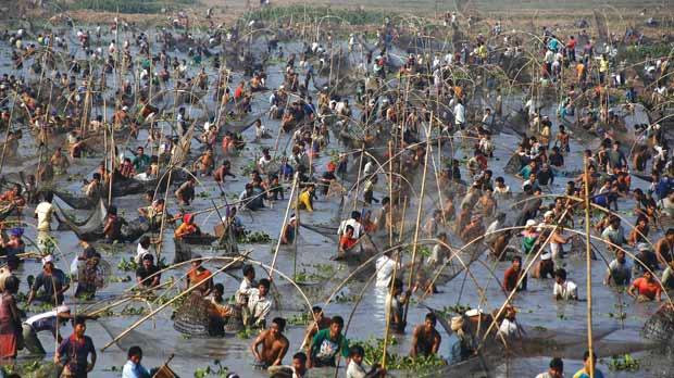 Community fishing!