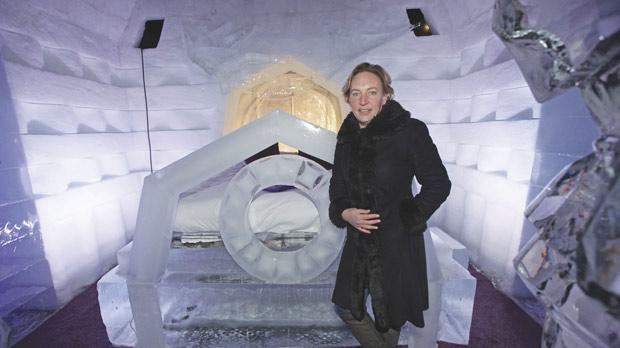 Getting hot in a Dutch ice hotel